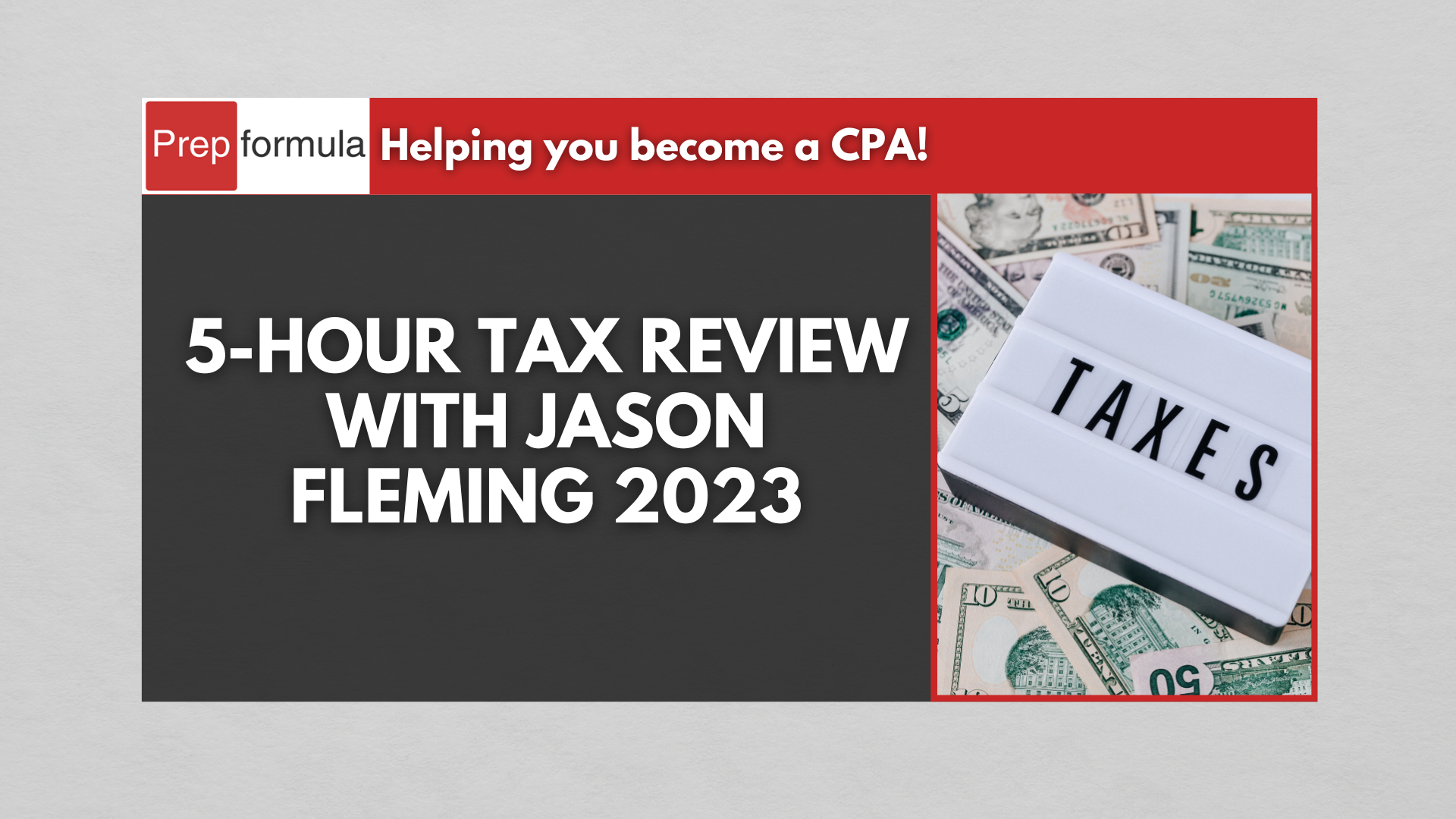 PrepFormula: Online Recorded Classes